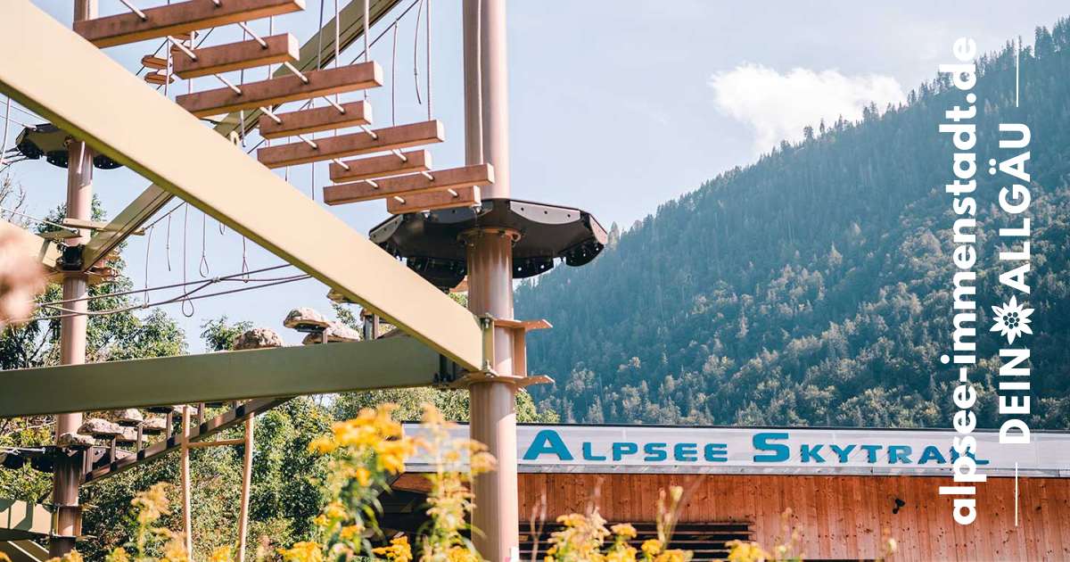 Alpsee Skytrail - Klettererlebnis für Abenteuerlustige am Alpsee